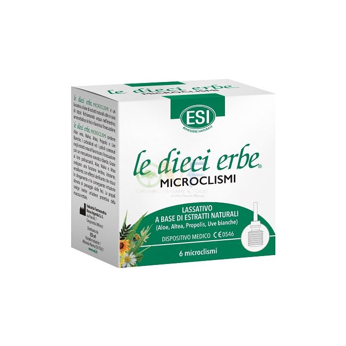 Esi Le Dieci Erbe Microclismi | parafarmaciaovf.it